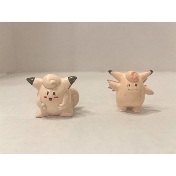 Tomy | Toys | Pokemon Figures Tomy Clefairy Clefable 2 Figures 999 ...